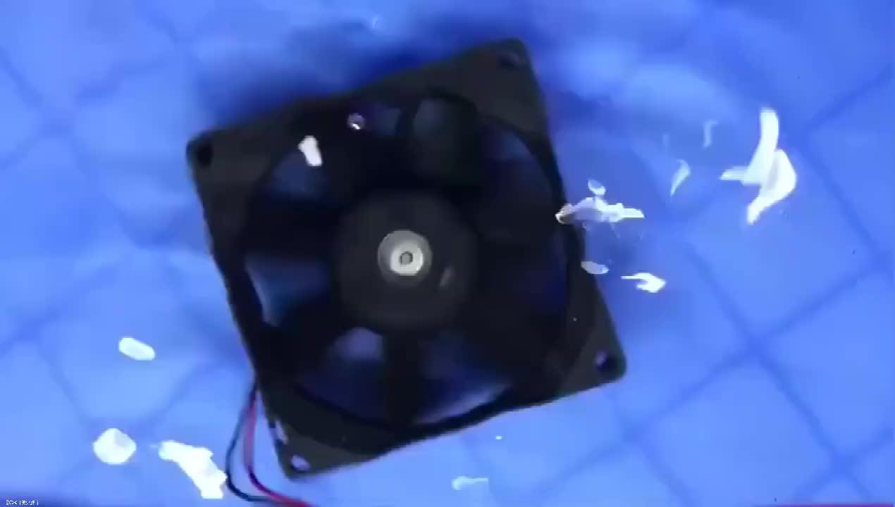 75mm X 30mm 7530 12v Dual Ball Bearing Dc Brushless Cooling Blower Fan ...