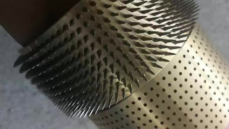 Factory Price Combing Roller Fibrillating Roller Perforating Roller ...