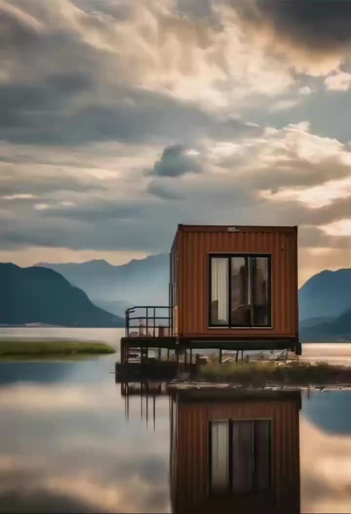 Soundproof Granny Houses Glamping Houses Prefab Tiny House Living Mini ...