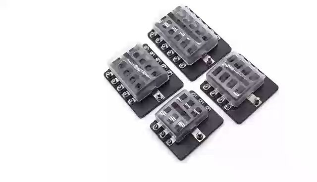 St Blade Compact Fuse Blocks 4 8 Circuits Provides Surface Mount ...