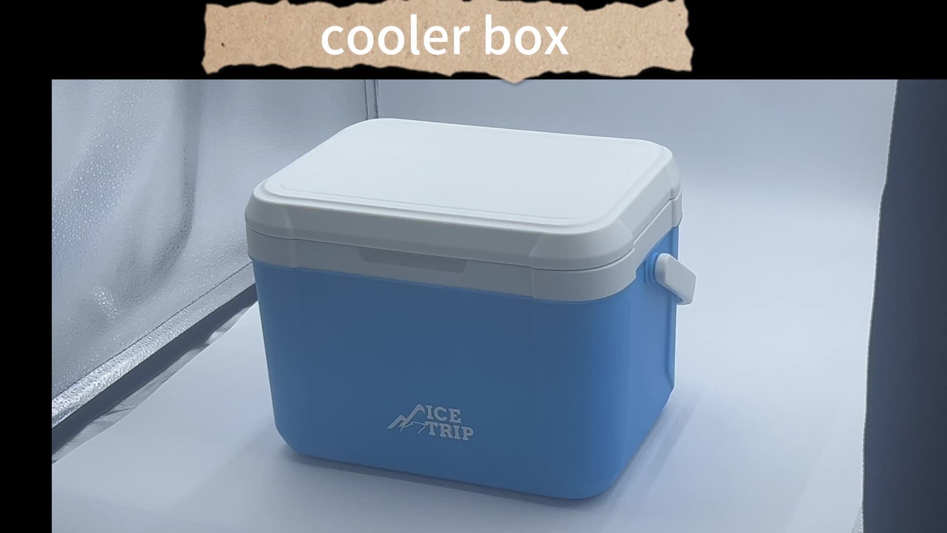Outdoor Camping Picnic Food Cooler Portable Pu Insulated Box Car Mini ...