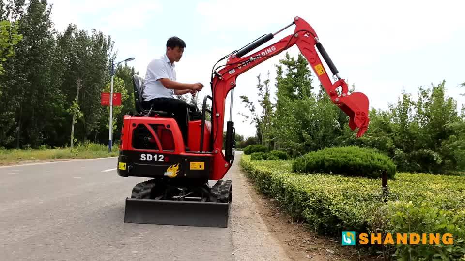 Mini Earth Movers Chinese Mini Excavator For Sale 0.8 Ton 1.5t 1.8t 2 ...