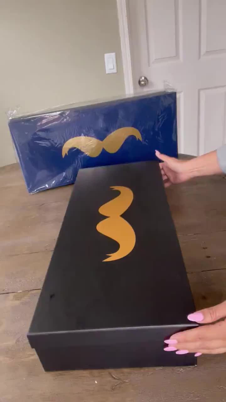 Fillable Chocolate Sweet Packaging Cardboard Letter Dad Shaped Gift Box ...