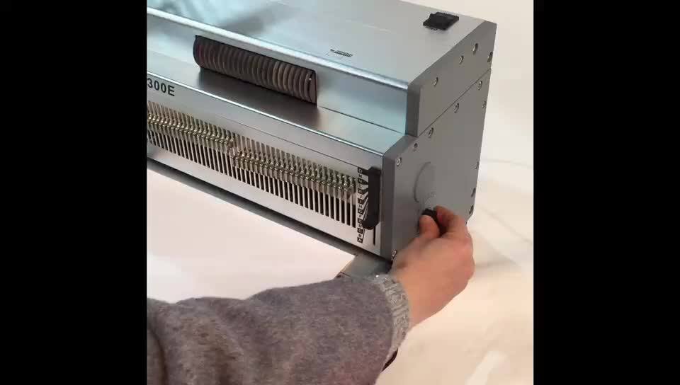 A3 Paper Size Electric Plastic Spiral Coil Binding Machine - Buy ...