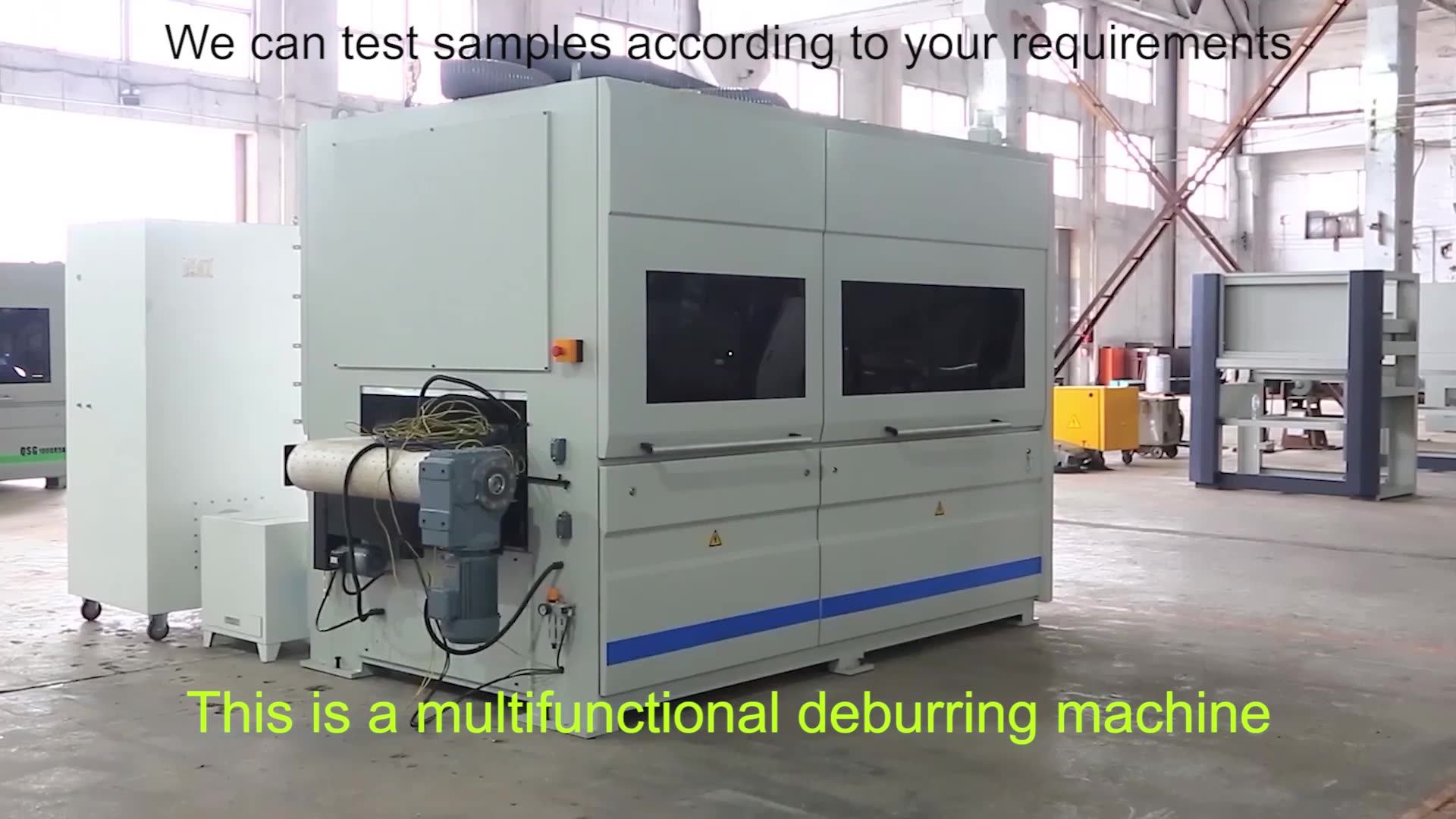 Adv 508 Siemens Motor High Configuration Sheet Metal Sander Deburring ...