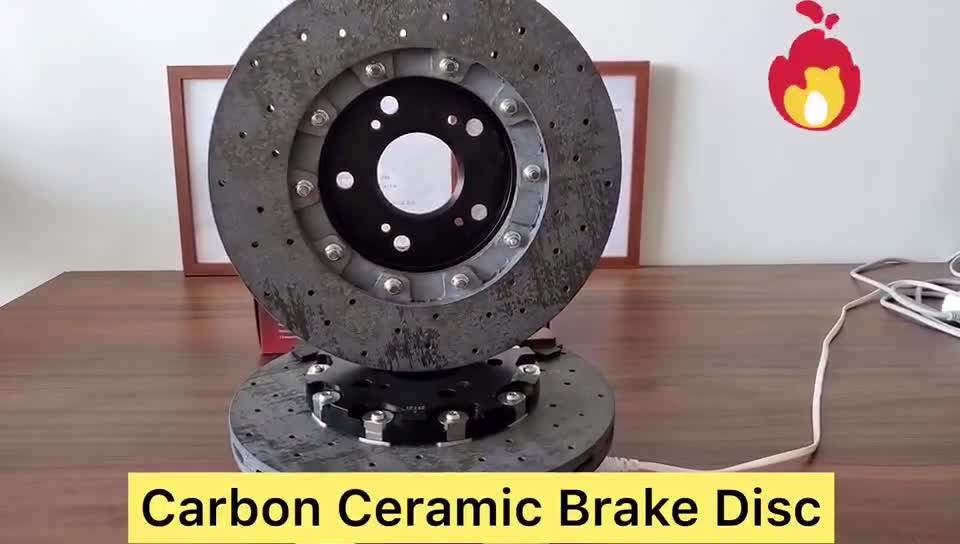 Top Performance Carbon Ceramic Brake Rotor Brake Disc For Honda Acura ...