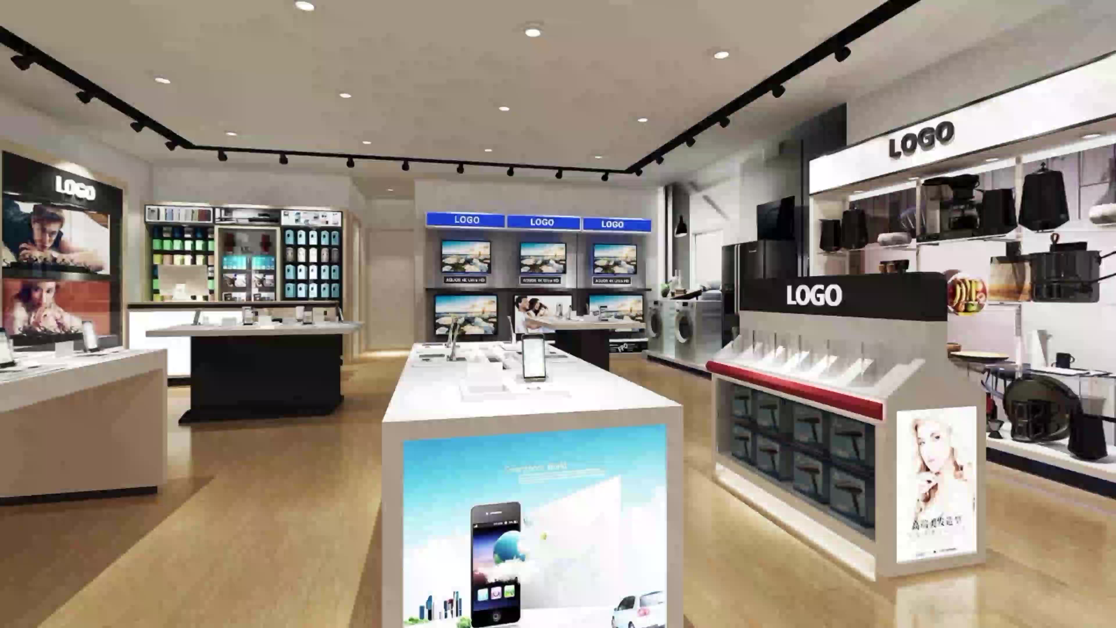 휴대 전화 상점 인테리어 디스플레이 카운터 케이스 맞춤형 매장 인테리어 디자인 아이디어 휴대 전화 상점 Buy 인테리어 디자인 아이디어 휴대폰 상점카운터 디스플레이