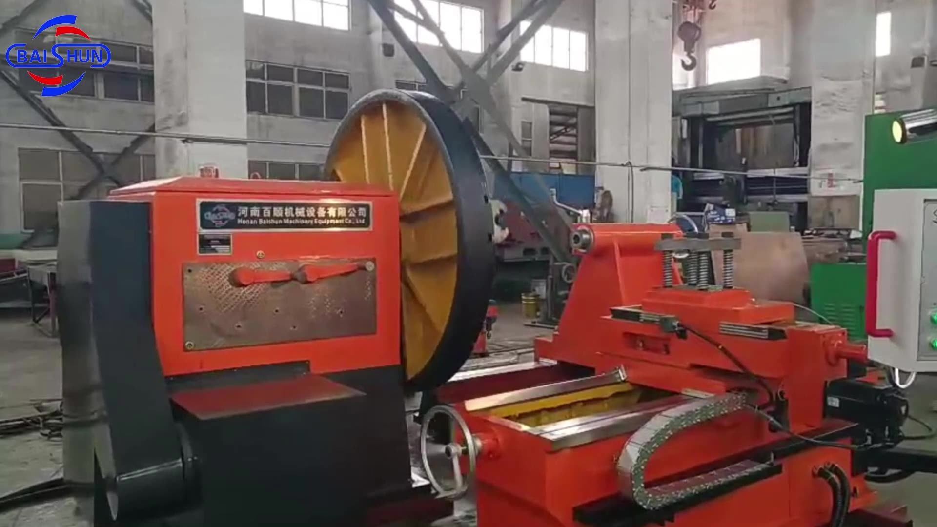 Portable Movable Flange Facing Lathe Machine Tools Face Lathe Machine ...