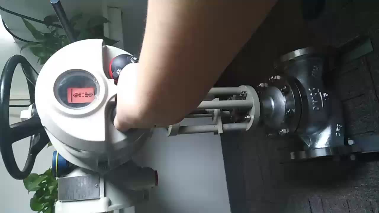 Ip68 Multi-turn Electric Motorized Actuated Sluice Gate Penstock ...