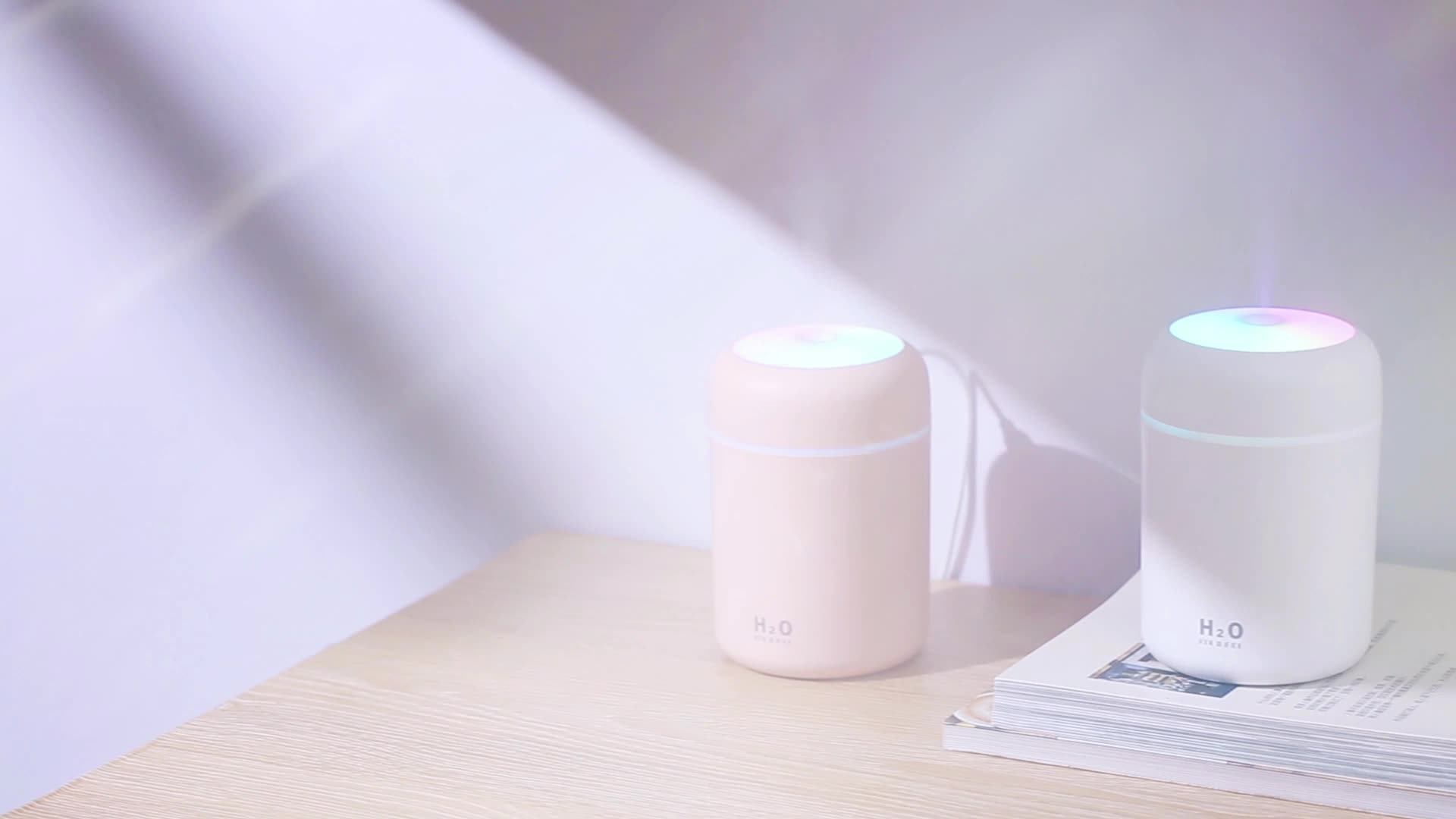 Kinscoter Mini Ultrasonic Atomizer Usb Air Humidifier For Home Hotel ...