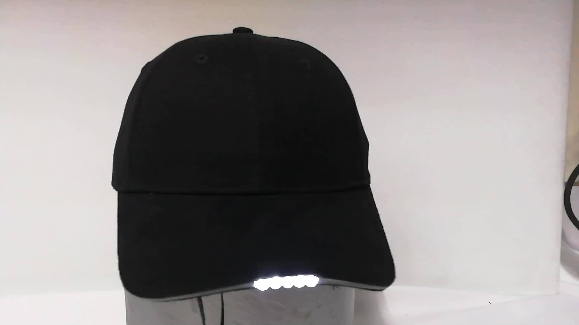 Wholesale Best Quality Customize Led Light 6 Panel Baseball Hat Fashion ...