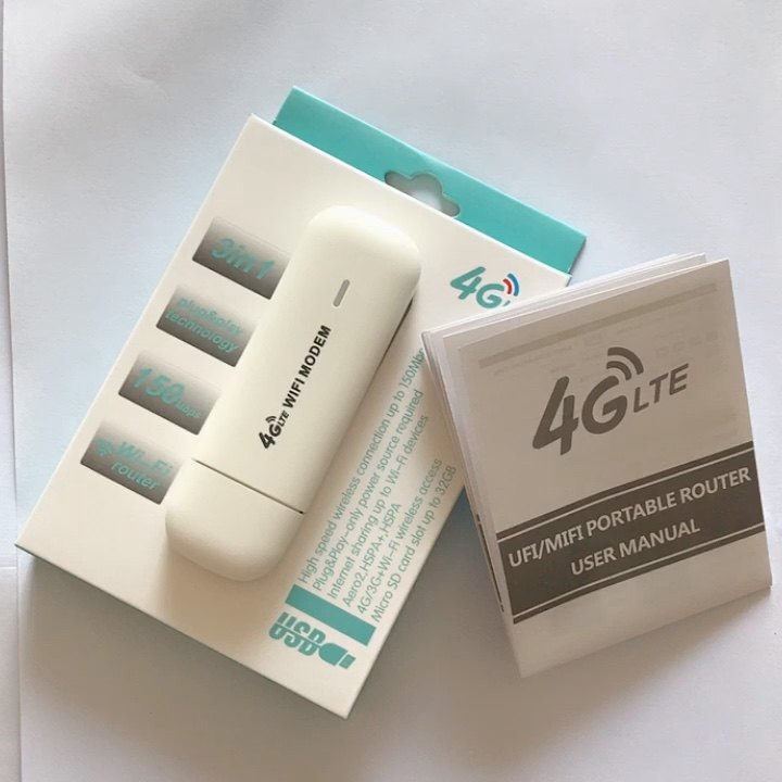 Zte 4g Modem 150mbps Lte 4gwifi Hotspot 3g Usb Modem Stick Router Mf782 ...