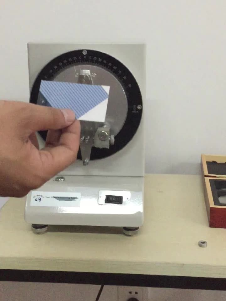 Cardboard Taber Board Bending Stiffness Tester And Bending Stiffness ...