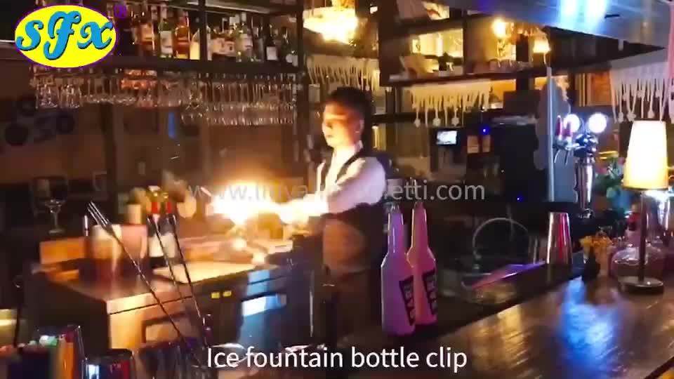 Celebration Stage Indoor Champagne Wine Beer Bottle Firework Cake ...