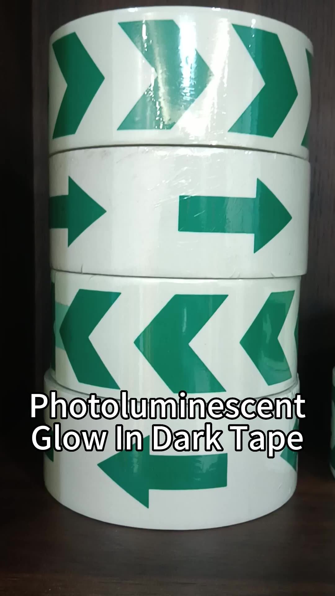 Pvc Printable Glow In The Dark Luminous Film Self Adhesive Tape ...