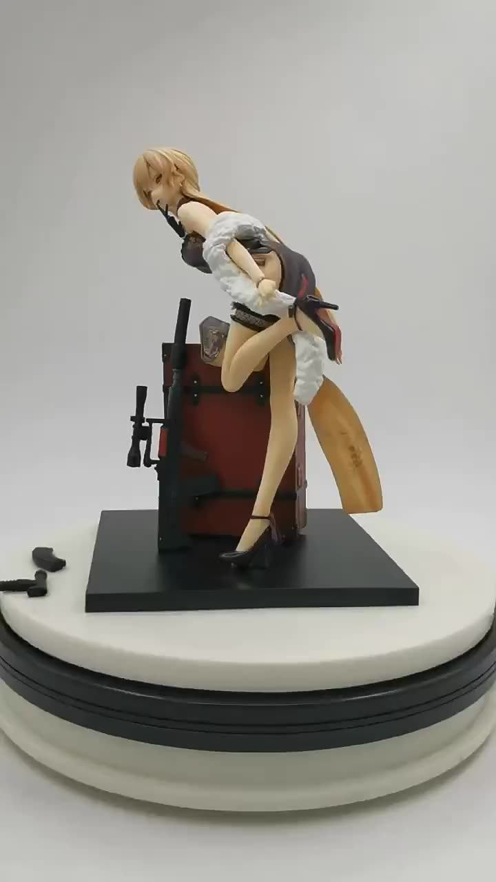 24cm Anime Girls Frontline Figure 1/7 Phat! Moselle Kar 98k Gd Dsr-50 ...