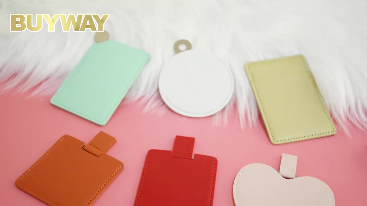 Unbreakable Stainless Steel Makeup Mirror Small For Purse Handbag ...