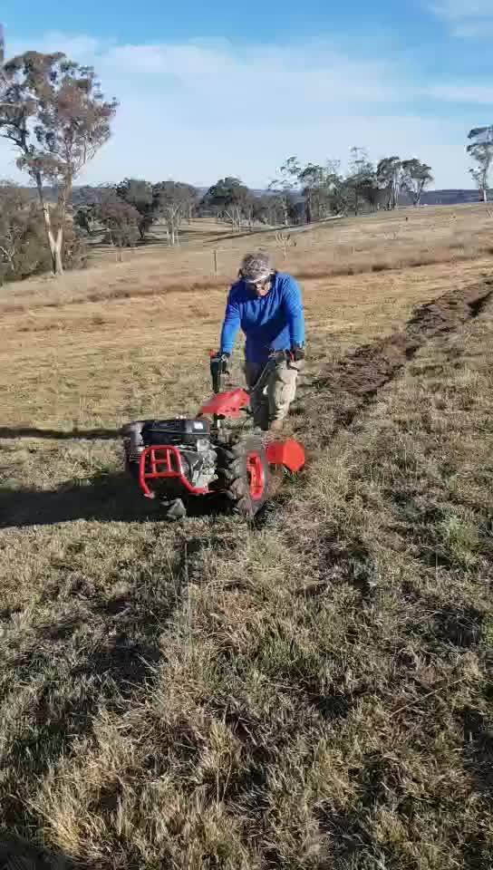 Walking Behind Tractor Diesel Tractor Reversible Offset Handles Enable ...