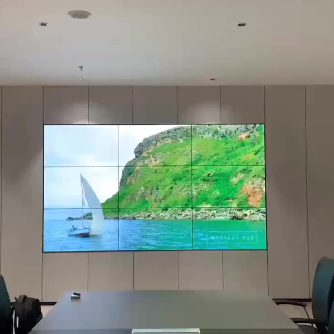 46 49 65 Inch Ultra Narrow Bezel 3x4 4x4 Splicing Screen Lcd Video Wall ...
