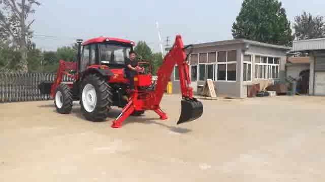 Three Point Hitch Mounted Tractor Backhoe And Subframe Mounted Backhoe ...
