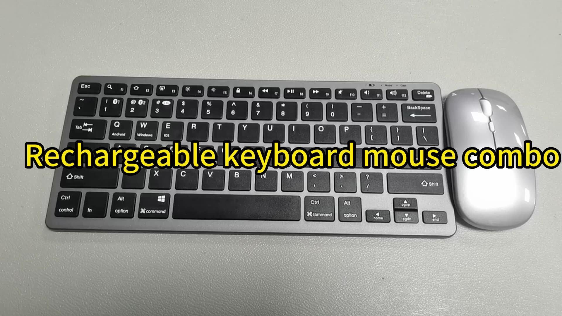 Compact Full-size Slim Dual Mode Magic Multimedia Rechargeable Wireless ...