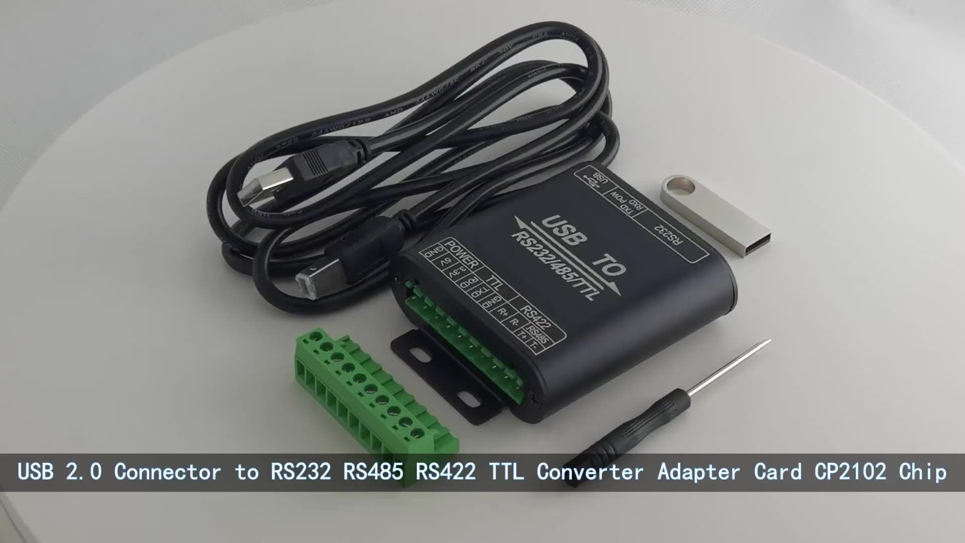 Rs232 Rs485 Rs422 Ttl Port To Usb 2.0 Connector Expansion Converter ...