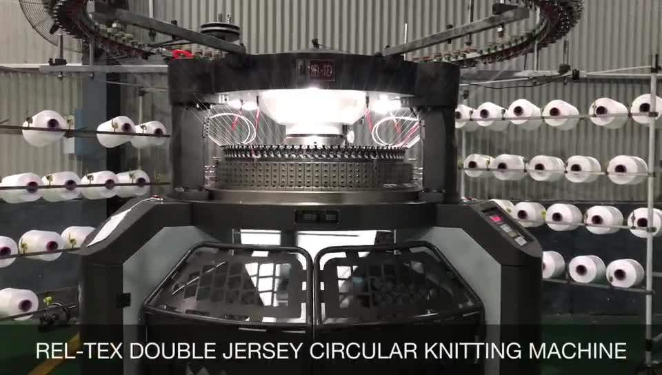 Double Jersey/interlock/rib Circular Knitting Machine - Buy Double ...