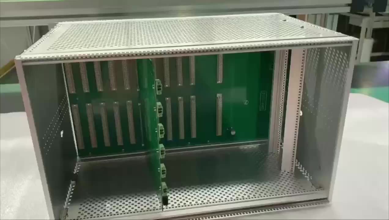 C-box Zstc Rittal Schroff Nvent Elma Chroma 19" 6u 3+3u Subrack Board Chassis Cpci / Atca / Vpx ...