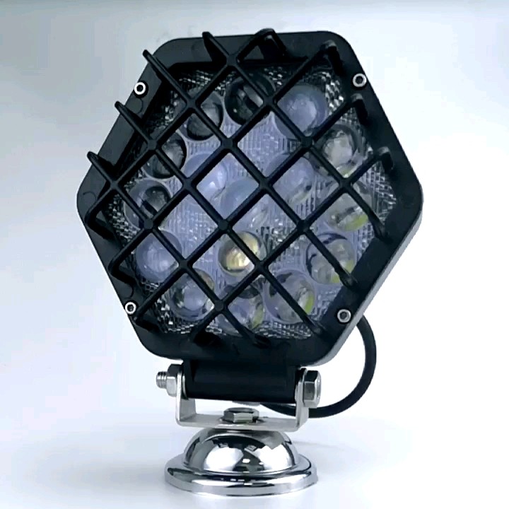 5 Inch 48w Led Work Light Bar 5d Spot Light Pods Black Off Road Driving ...