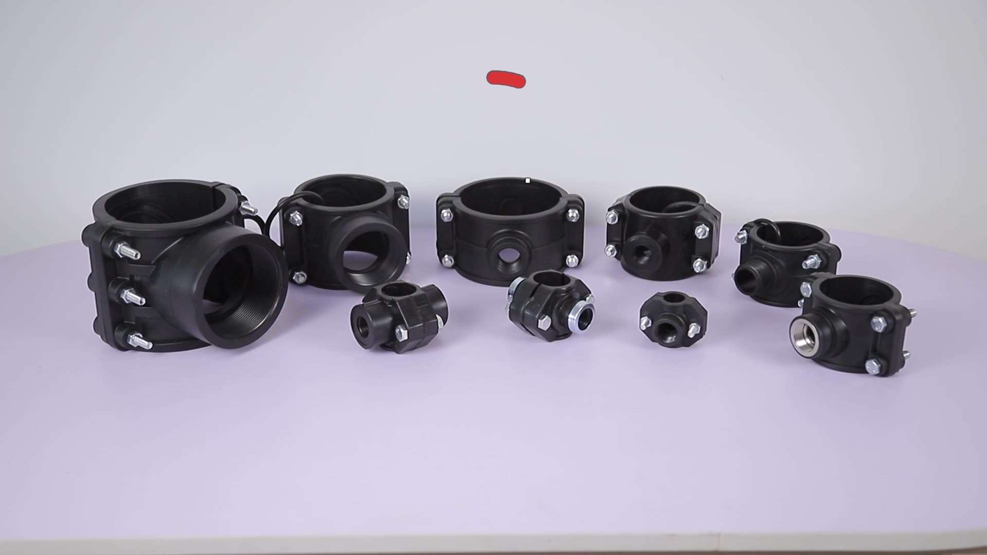Drip Irrigation System Pe Pipe Saddle Clamps For Water Supply Farm Irrigation Tape Pe Water Pipe ...