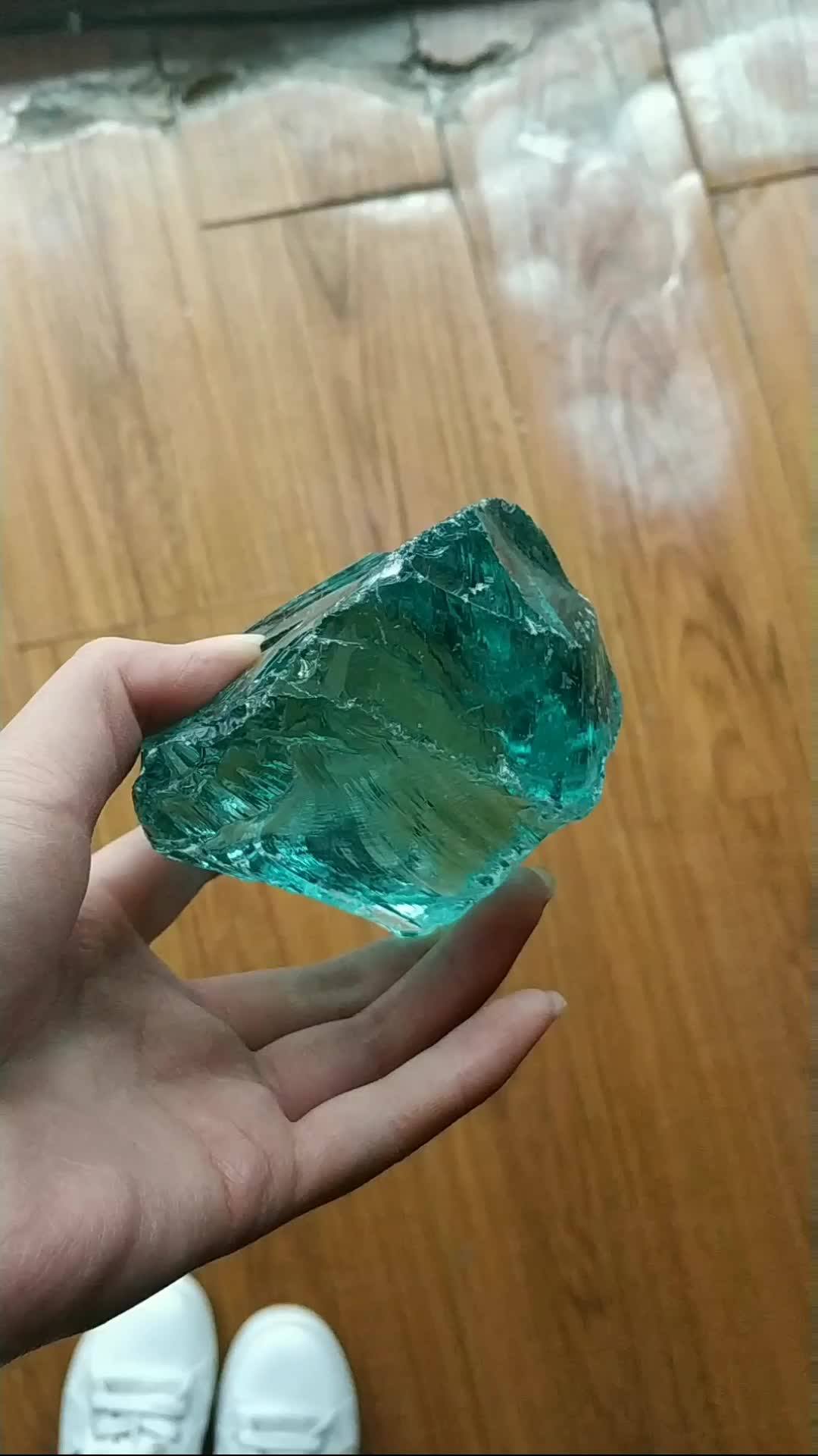 America Large Slag Glass Rocks For Fire Pit Gabion Wall Decoration ...