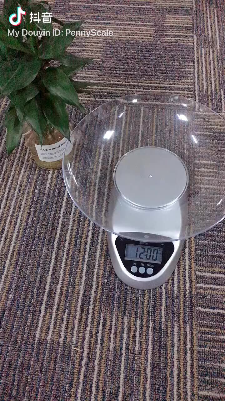 5 Kg Digital Electronic Plastic Kitchen Balance Timer Mechanical Meat ...