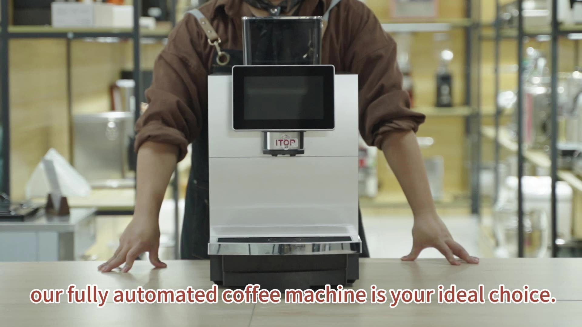 Best Espresso Machine Commercial 220v 1550w Auto Smart Coffee Machine ...