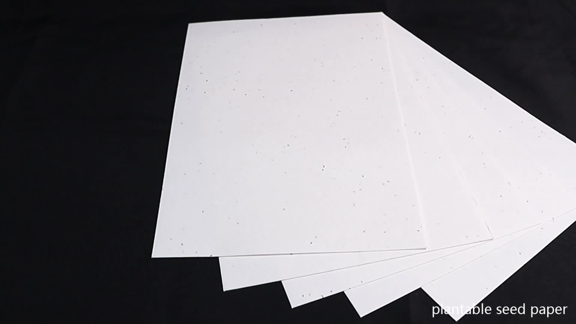 Plantable Seed Card Paper A4 Size 200gsm Buy Seed Paper Plantable