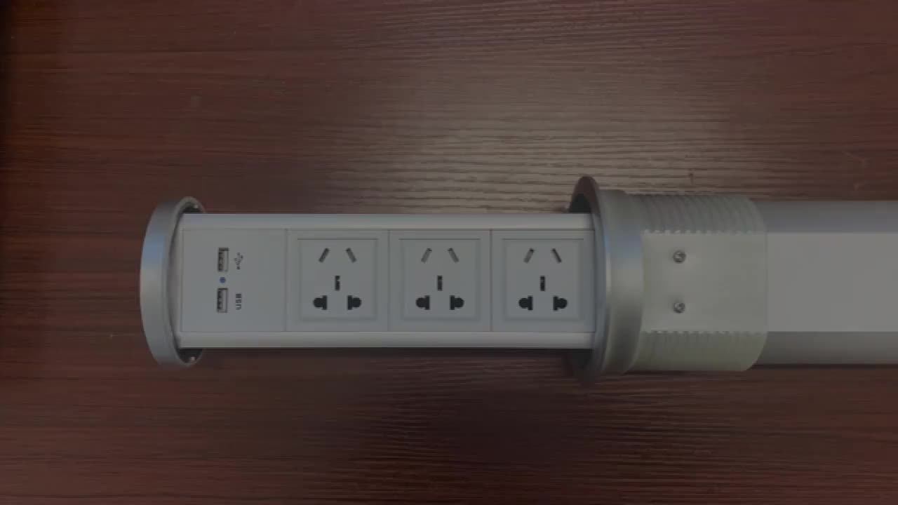 Electric Lifting Socket Tabletop Automatic Pop Up Outlet Retractable ...
