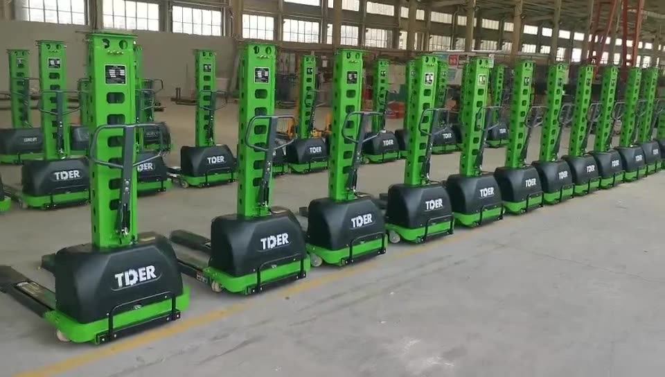 Tder Ce Smart Forklift Self Loading Stacker 500kg 1000kg Forklift Smart ...