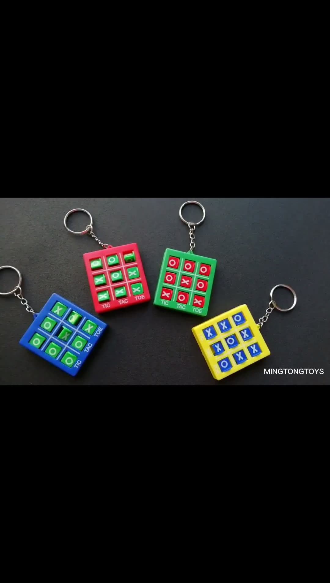Funny Educational Xo Tic-tac-toe Game Mini Toy With Keychain - Buy Mini ...