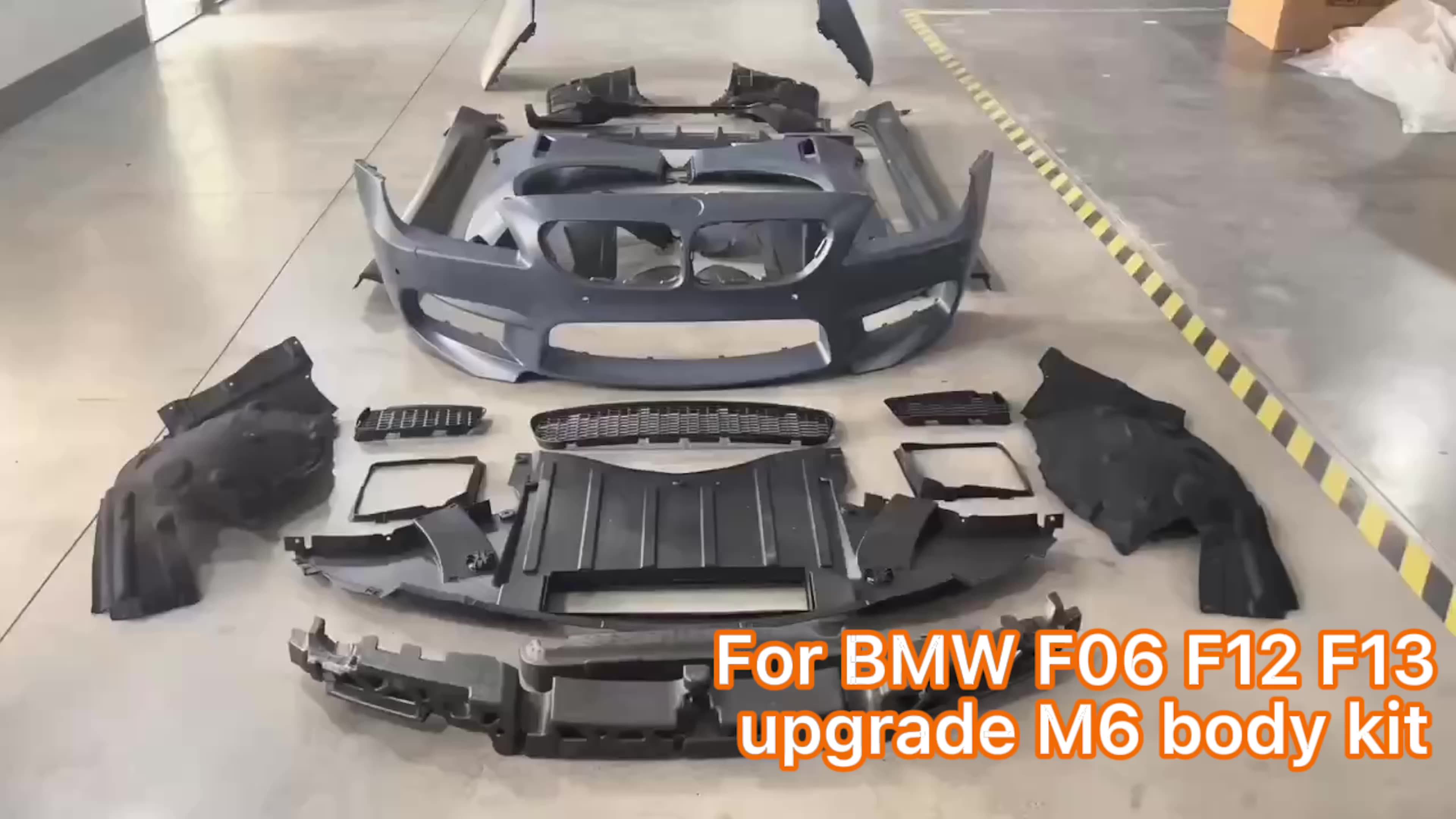 M6 Pp Plastic Car Bumper Body Kit For Bmw 6 Series F06 F12 F13 2012 ...