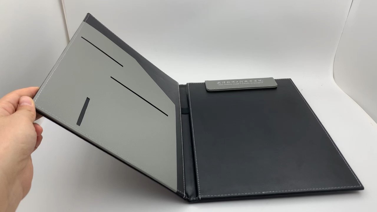 Wholesale Padfolio Folder Waterproof Leatherette Laser Engraved Logo ...
