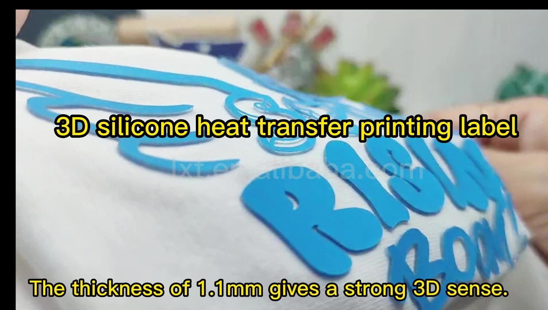 Custom Heat Transfers Logo Vinyl Clothing Labels Patches Sticker ...