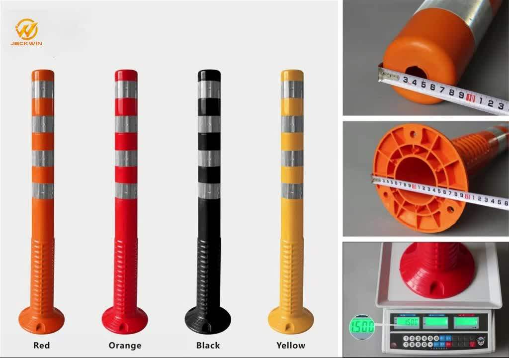 High Vis 75cm Flexible Knock Down Bollard For Parking Safety - Buy ...