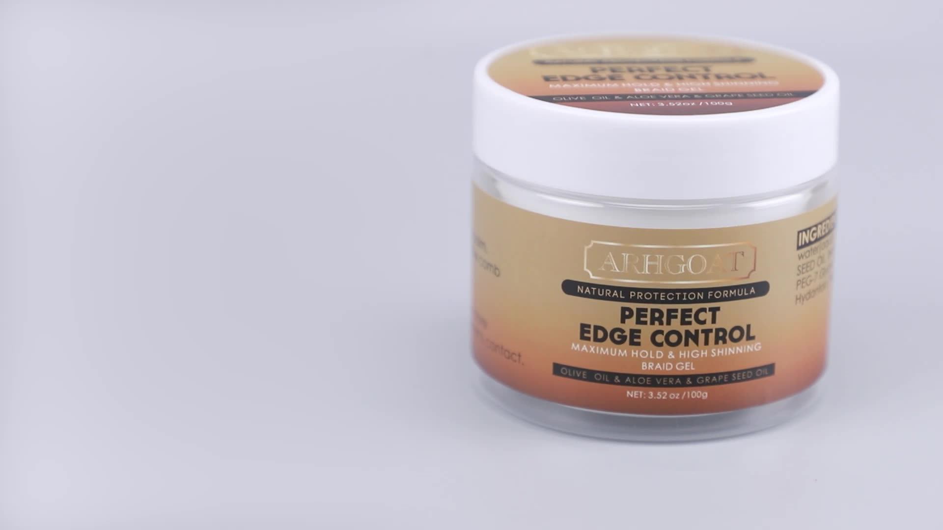 Wholesale Salon Hair Edge Control For Black Women Organic 24 Hour Edge ...