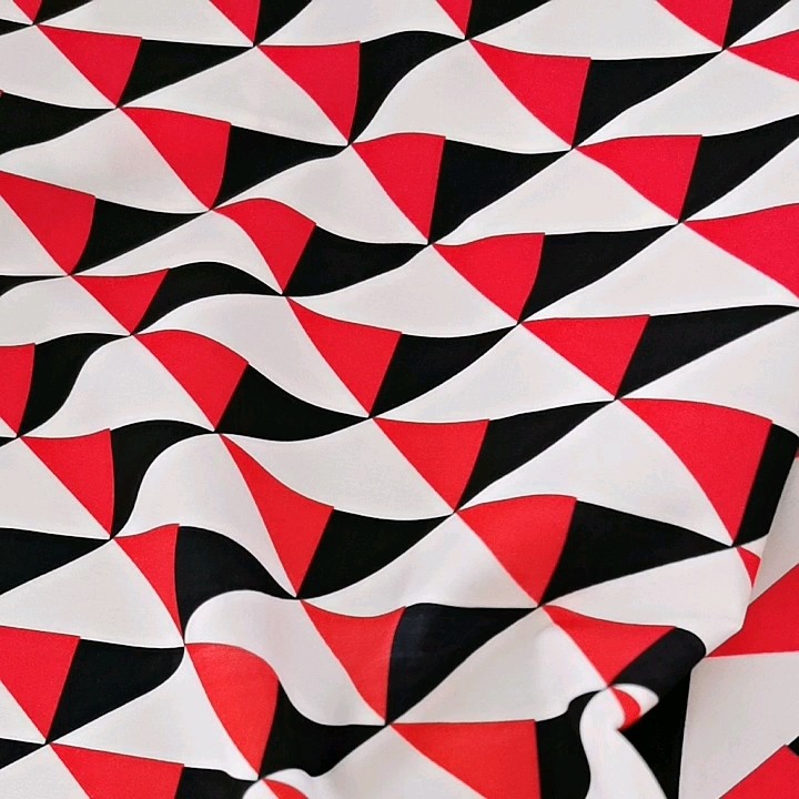 Two Way Stretch Fabric With Popular Printed Design Expanded Fabric ...