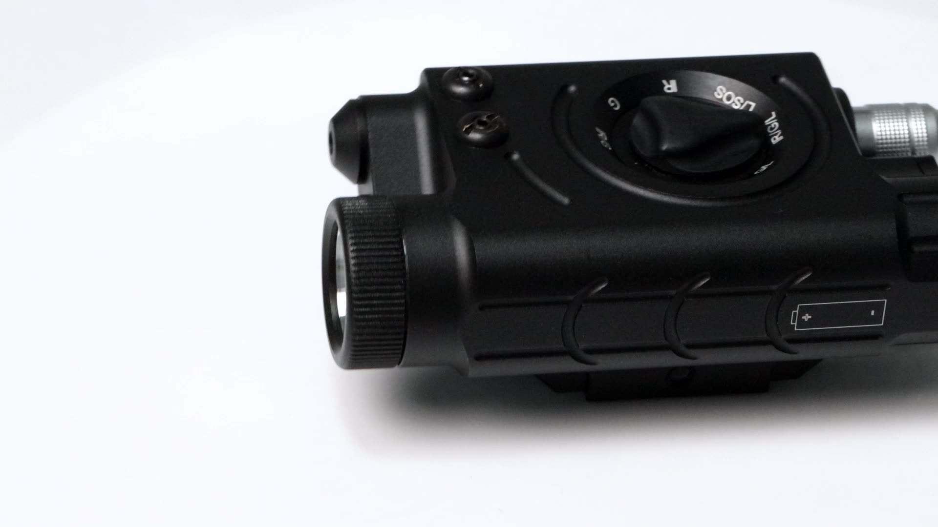 Portable Green And Ir Dual Laser Sight Combo 1200 Lumen Hunting Led Flashlight Light Hunting ...