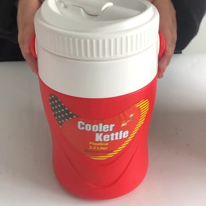 Hs Plastic Cooler Jug Set Beverage Ice Chest With Tap And Spigot Keep ...