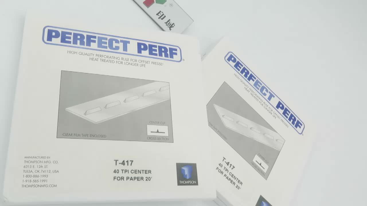 High Quality Perfect Perf,Perforating Rule For Offset Press Tpi- 401 ...
