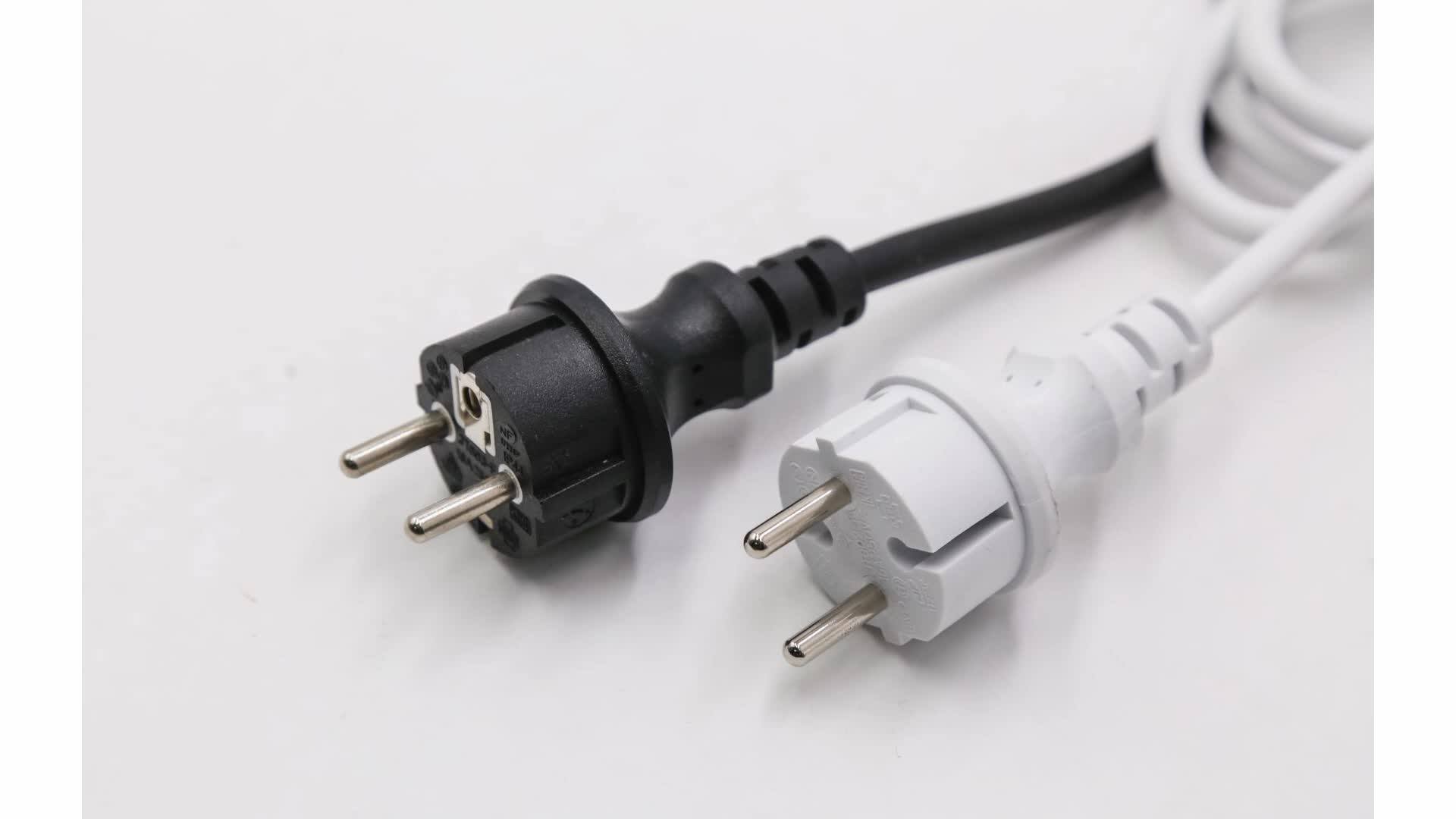 Germany/french Type Plug Inserts Rohs Compliance,Schuko Plug Insert ...