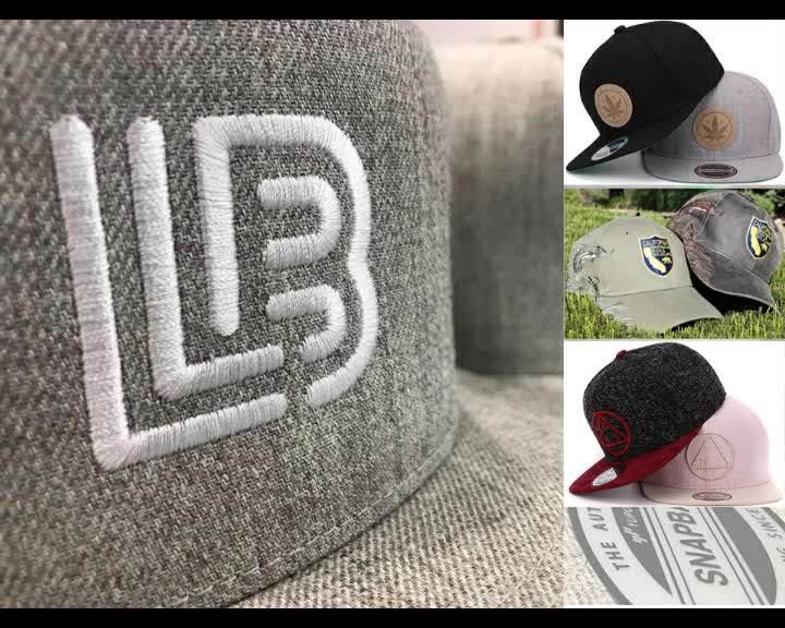 Top Level Customize Brand High Quality 3d Embroidery Snapback Hat ...