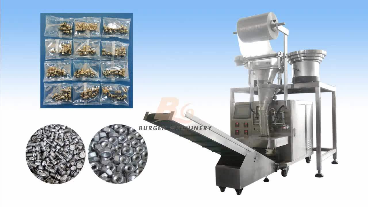 Automatic Nut Bolt Nail Screw Counting Weighing Packing Machine ...