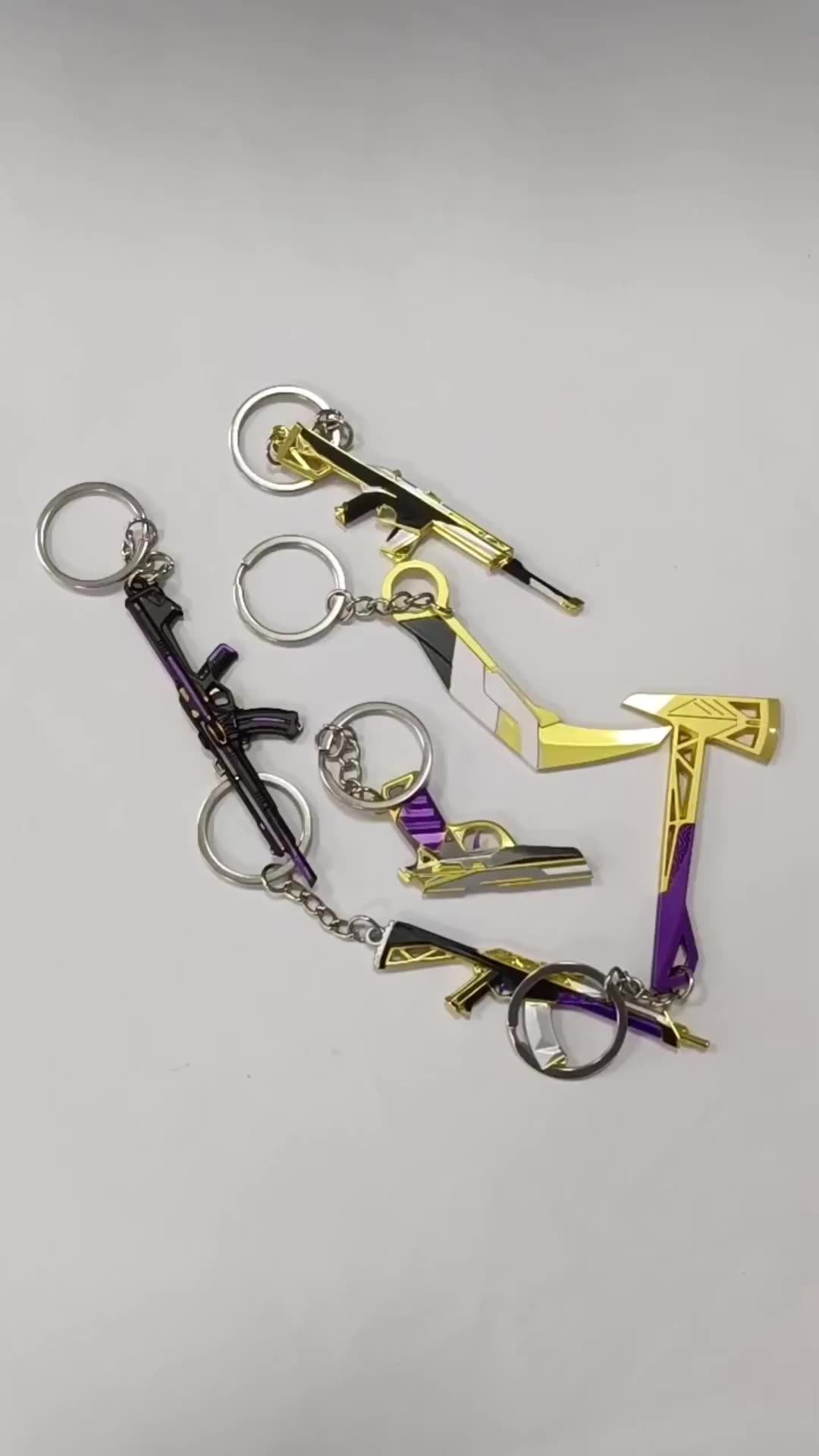 Valorant Key Chains Gun Key Chains 3d Keychain Weapon Model Champions ...